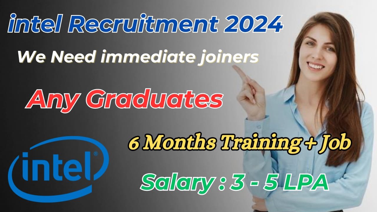ఫ్రెషర్స్ కి intel కంపెనీలో భారీగా ఉద్యోగాలు | Latest intel Recruitment ...