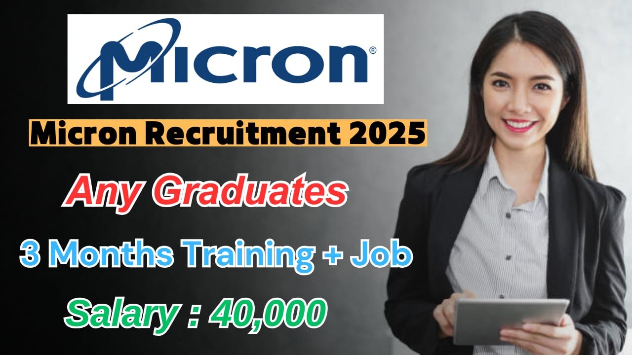డిగ్రీ అర్హతతో Micron కంపెనీలో భారీగా ఉద్యోగాలు | Micron Recruitment ...