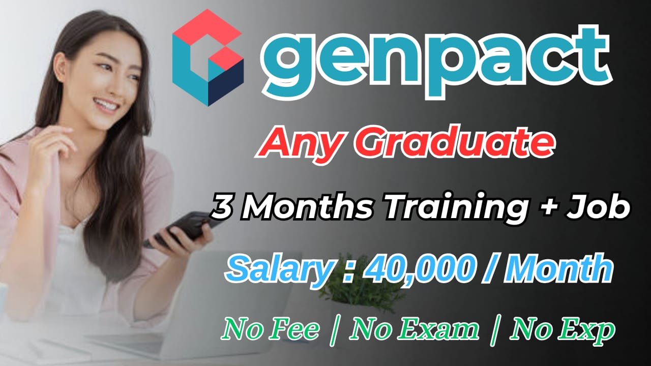 ఫ్రెషర్స్ కి Genpact కంపెనీలో భారీగా ఉద్యోగాలు | Genpact Recruitment ...